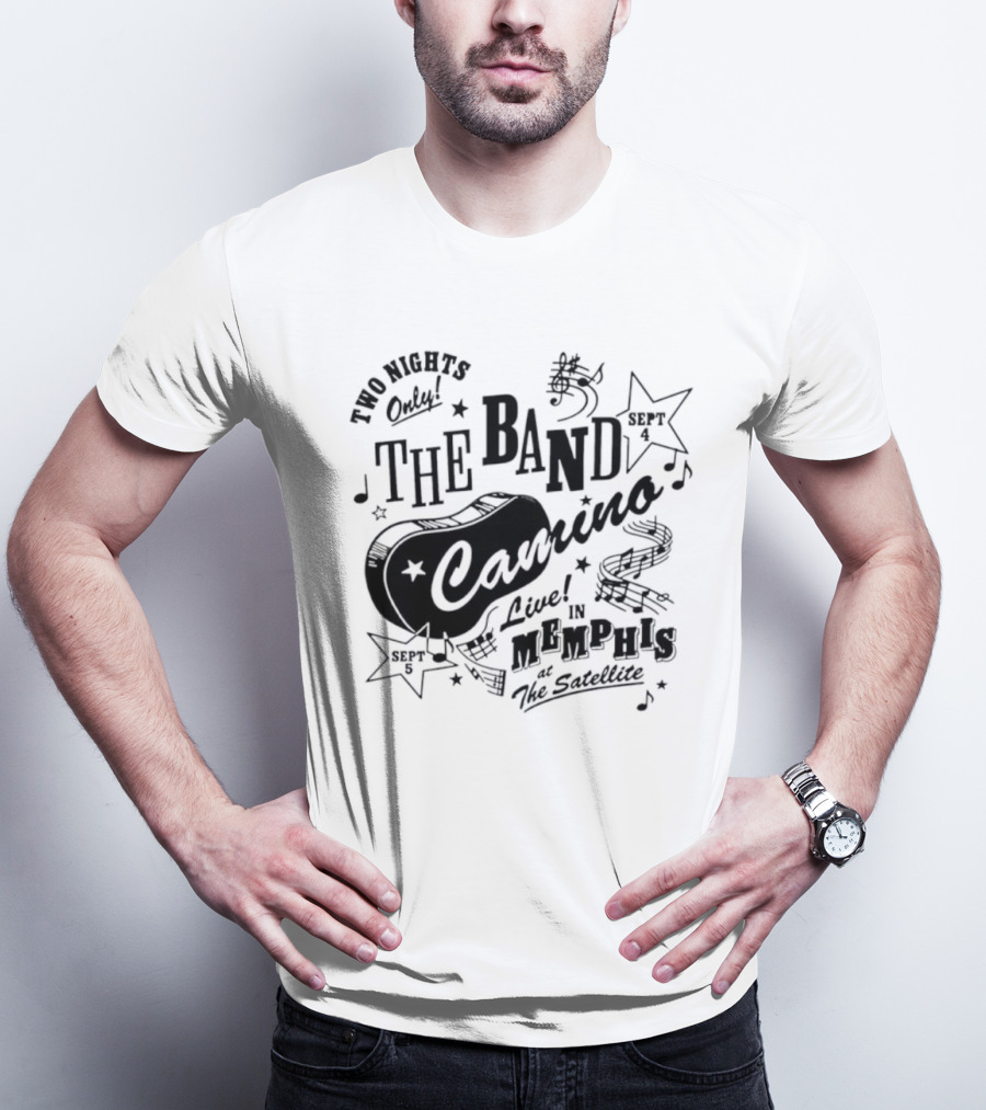 The Band Camino Live In Memphis Two Nights Only T-Shirt