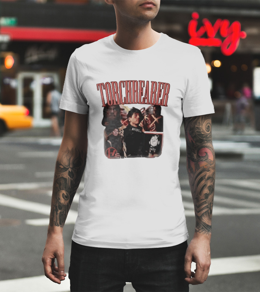 TORCHBEARER Twenty One Pilots Josh Dun Photo Collage Bootleg T-Shirt