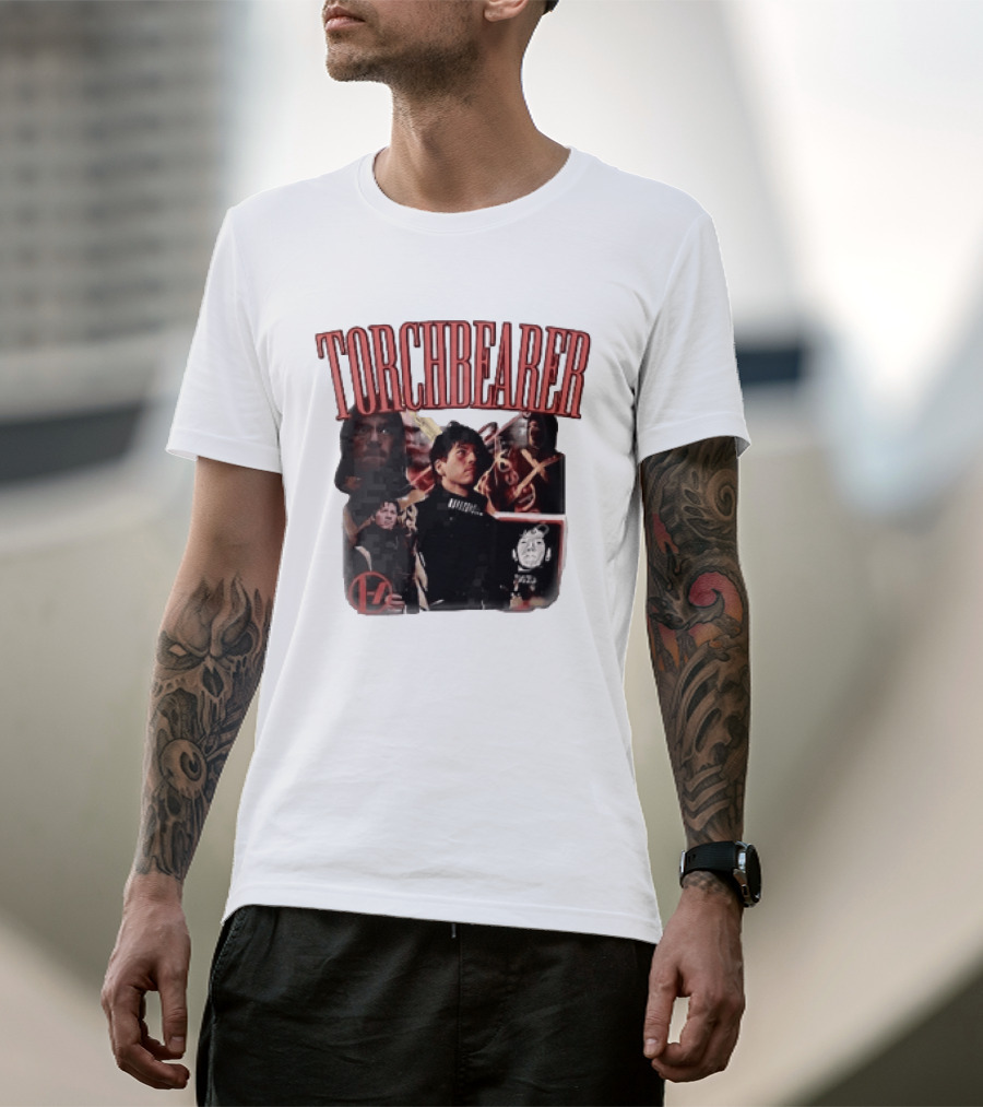 TORCHBEARER Twenty One Pilots Josh Dun Photo Collage Bootleg T-Shirt