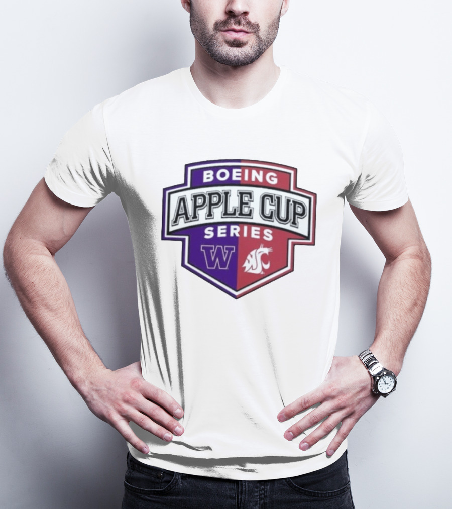 Boeing Apple Cup Series Washington Huskies W Vs Washington State Cougars T-Shirt