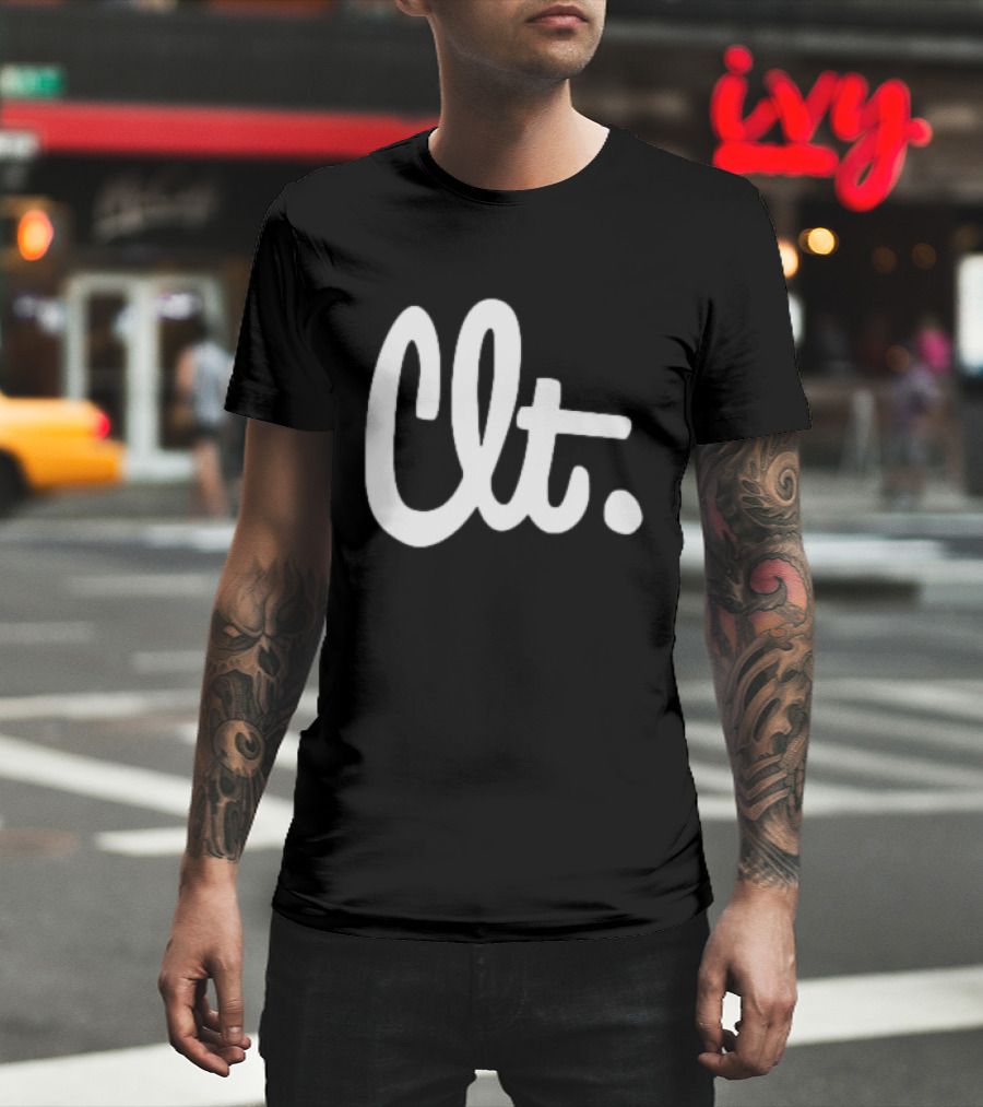 Charlotte Knights CLT Script T-Shirt