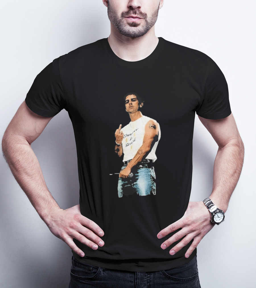 Jonas Brothers Singer Parody Gesture Uncover The Beach Tattoo Tank T-Shirt