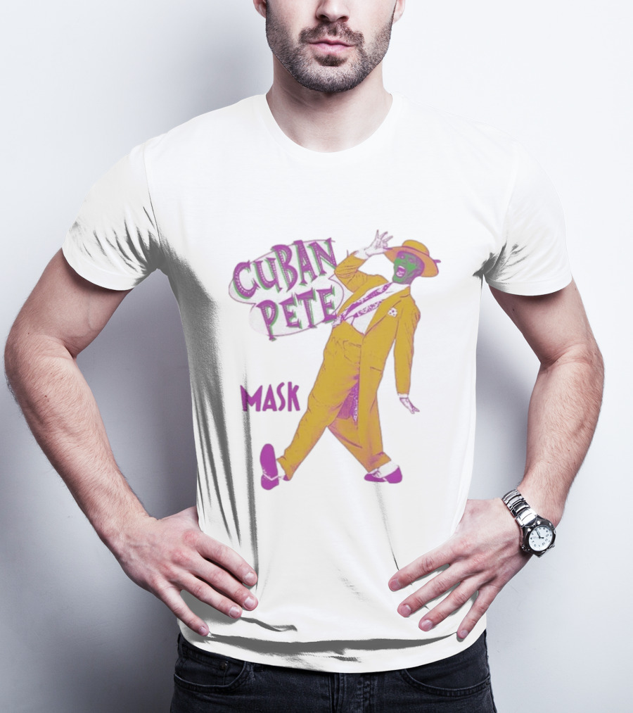 Cuban Pete The Mask Iconic Yellow Suit Dance Pose T-Shirt