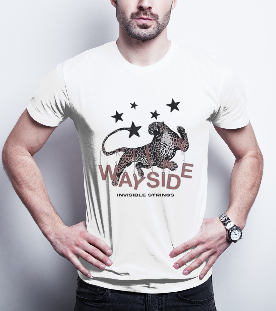 Wayside Invisible Strings Panther Starry Night T-Shirt