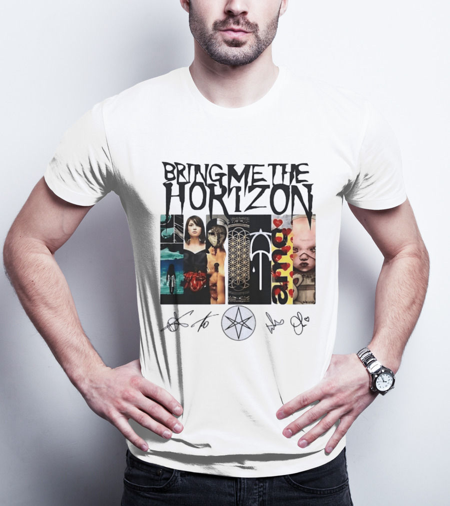 Bring Me The Horizon BMTH Amo Album Art Collage T-Shirt