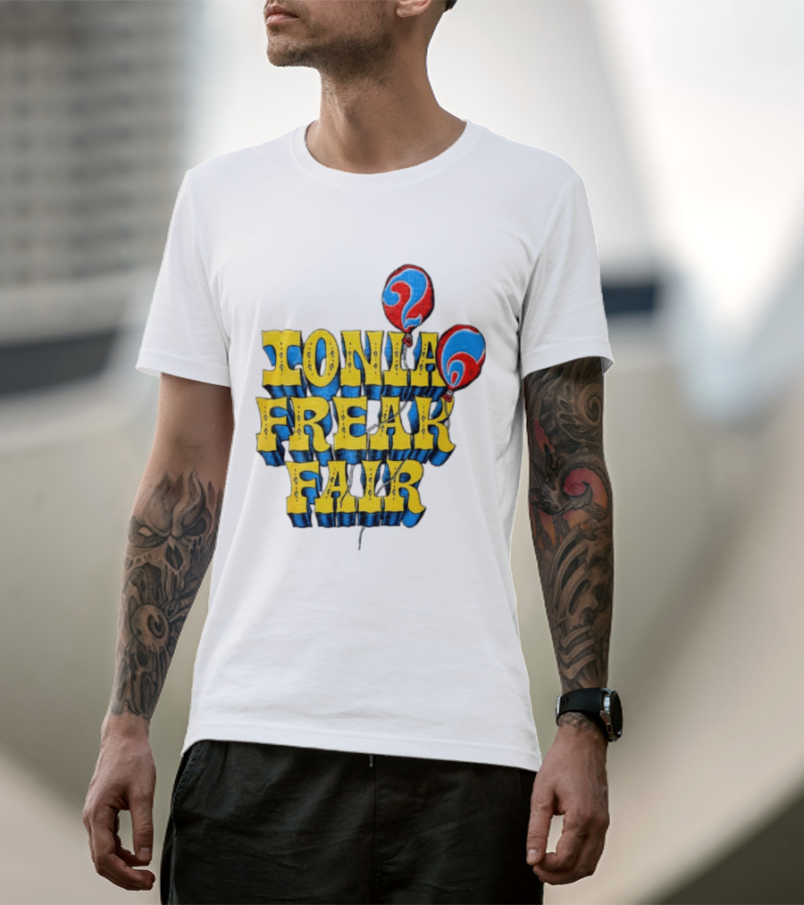 Ionia Freak Fair Colorful Balloon T-Shirt