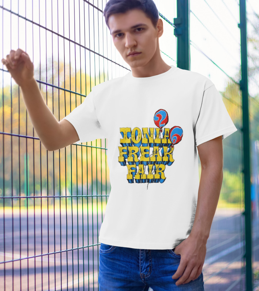 Ionia Freak Fair Colorful Balloon T-Shirt