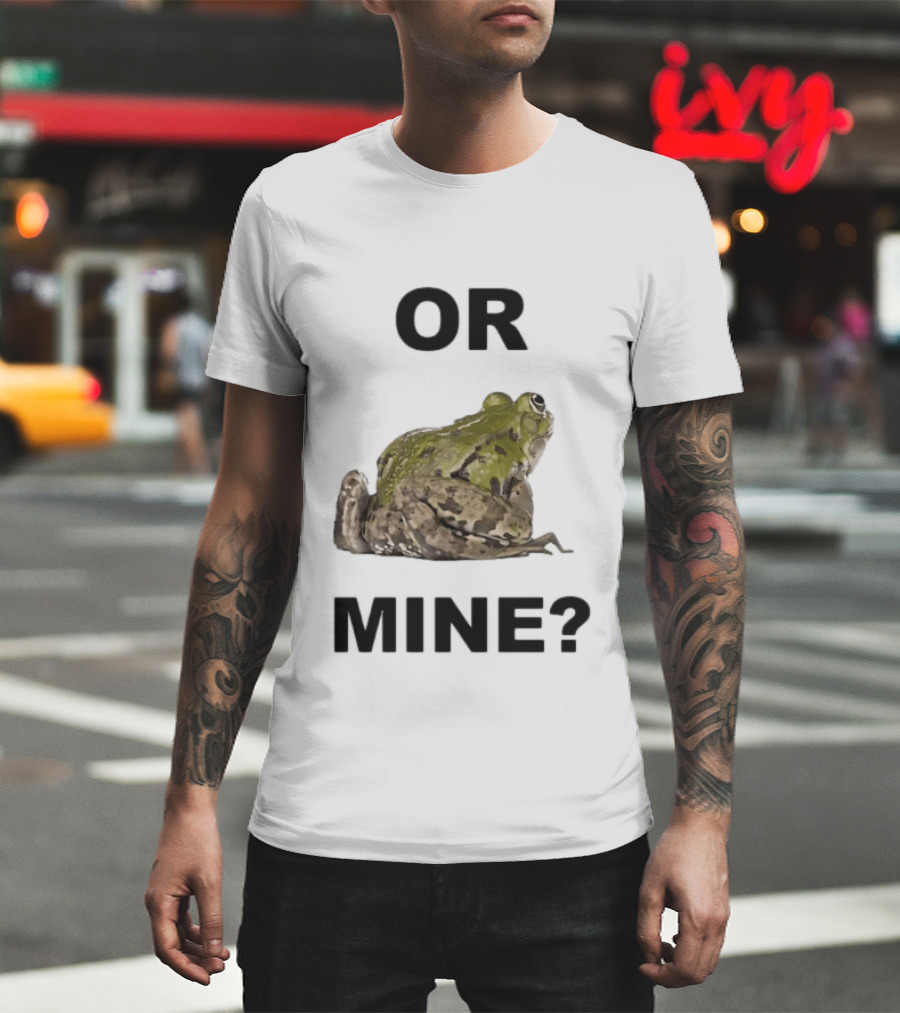 Or Mine Frog Amphibian Nature Wildlife T-Shirt