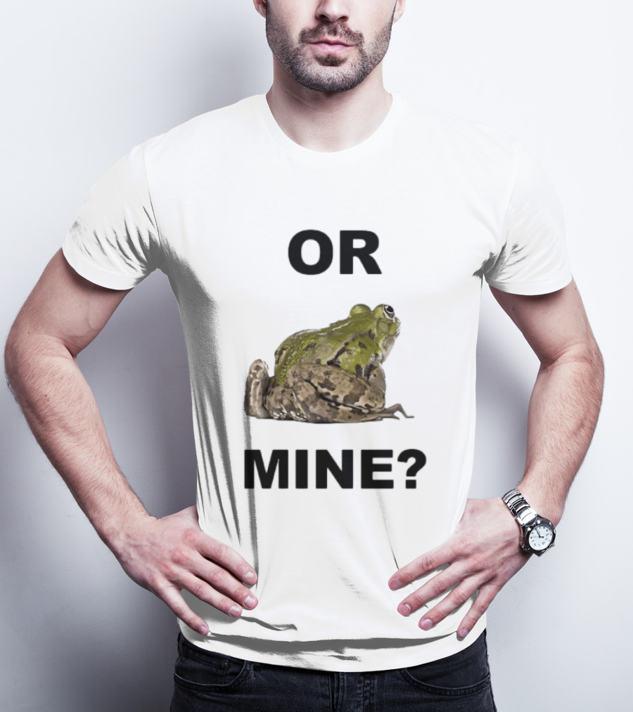 Or Mine Frog Amphibian Nature Wildlife T-Shirt