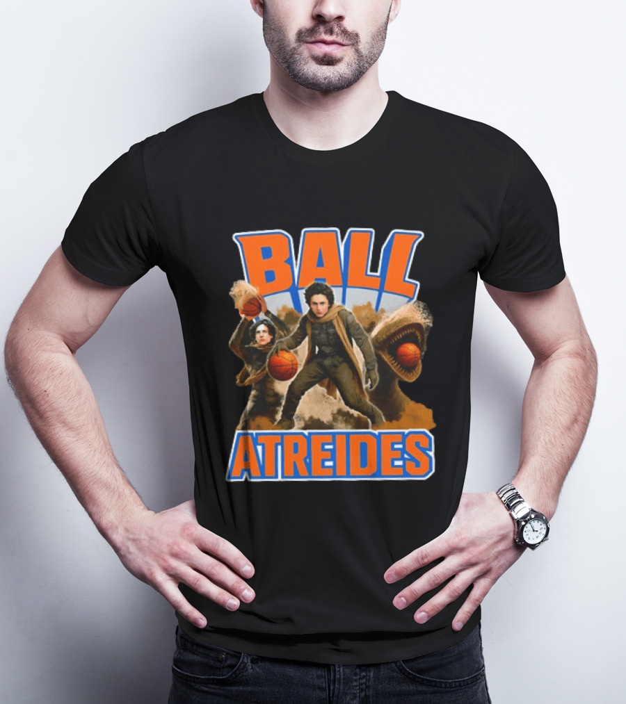 New York Basketball Ball Atreides Sandworm Dunk Adventure T-Shirt