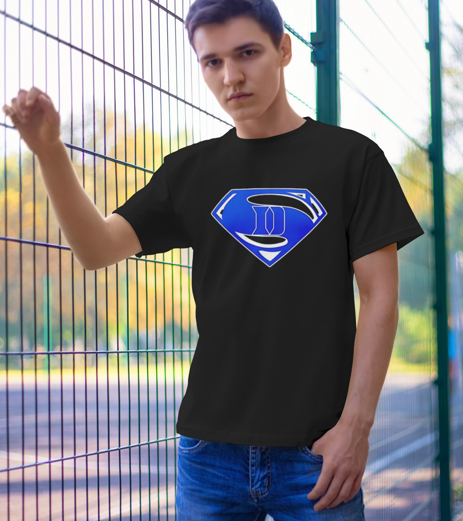 Duke Blue Devils Superman NCAA College Basketball T-Shirt