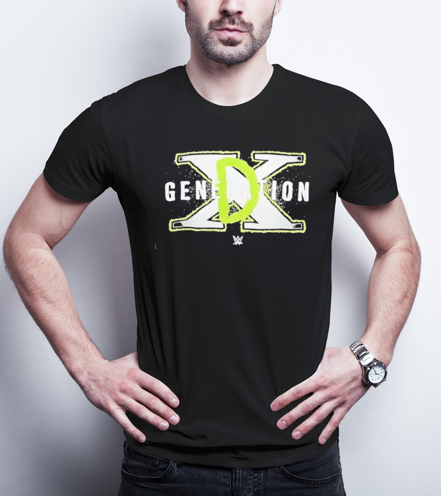 WWE D Generation X DX Generation Wrestling Attitude Era T-Shirt