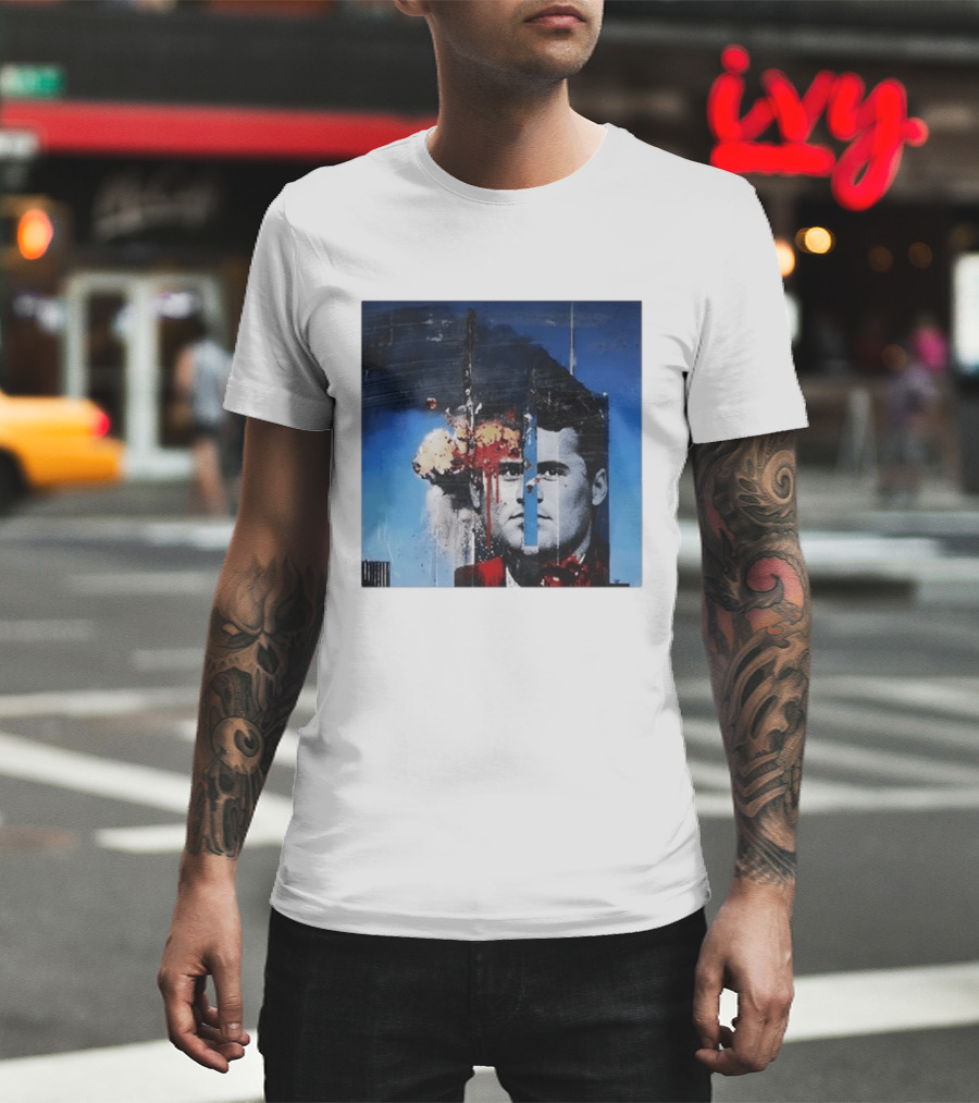 Charlie Kirk September 11 Twin Towers Collage T-Shirt