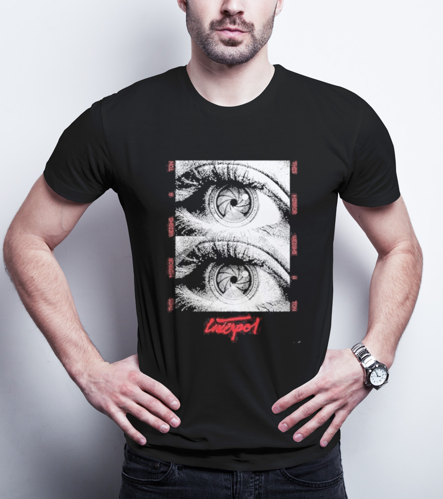 Shepard Fairey Obey Giant Interpol This Mirror Weighs A Ton T-Shirt