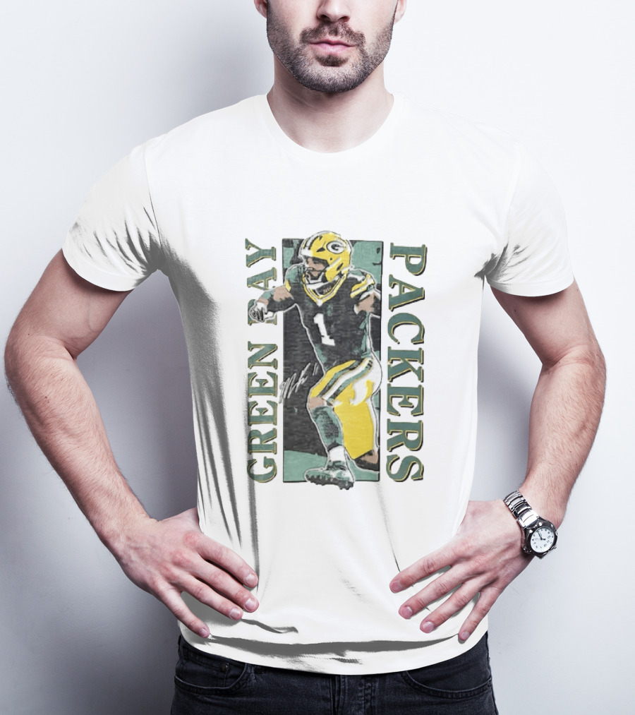 Jordan Love Green Bay Packers Football Jersey T-Shirt