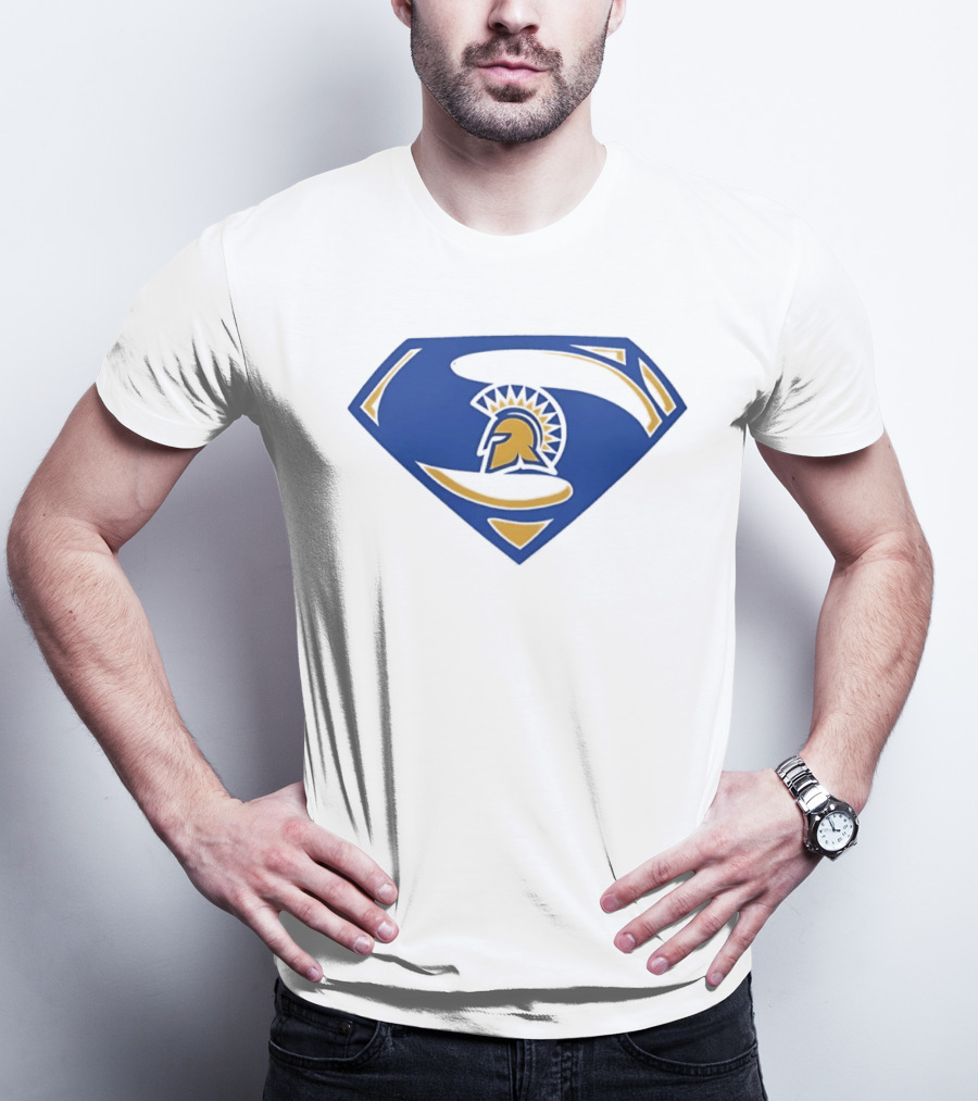 San Jose State Spartans Superman NCAA T-Shirt