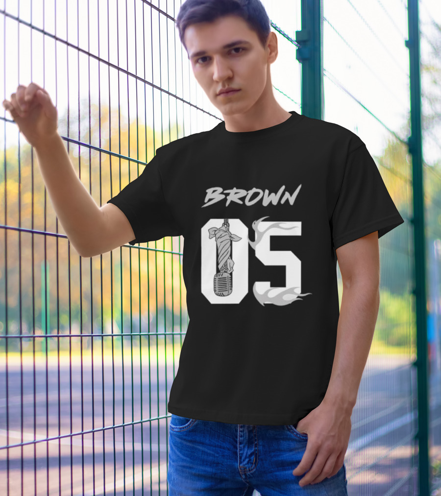 Las Vegas Raiders Chris Brown 2026 The R&R Tour 05 Flame T-Shirt