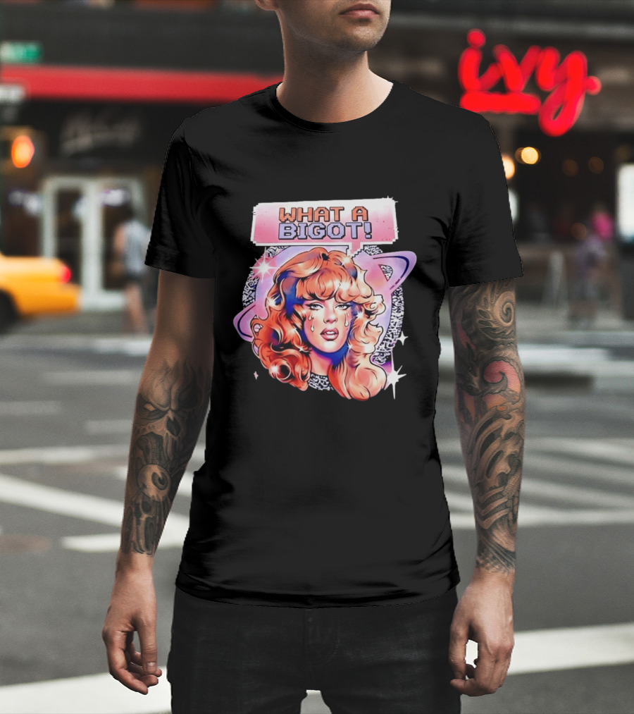 Natasha Lyonne What A Bigot Retro Comic T-Shirt