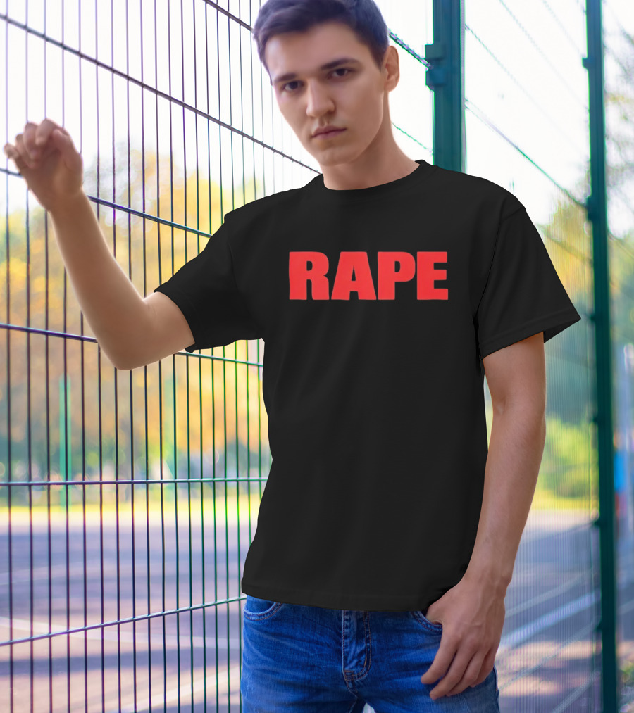 Rape Red T-Shirt