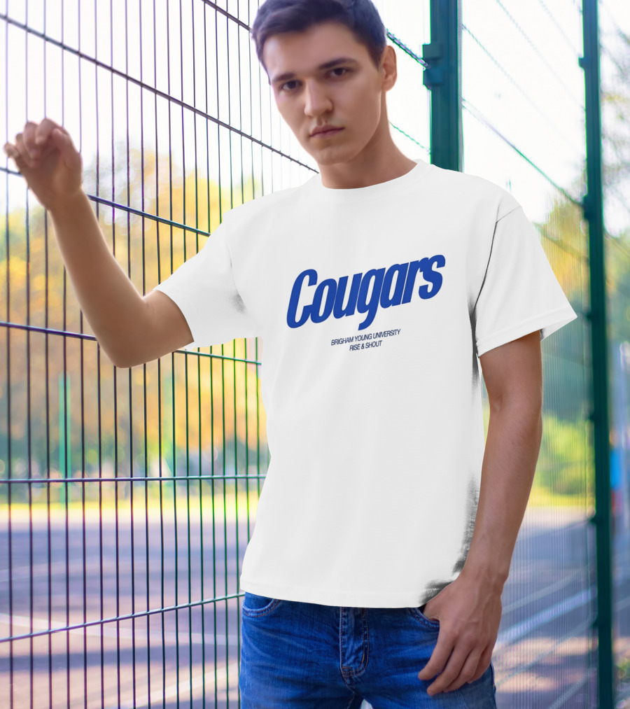 Brigham Young University Cougars Rise Shout T-Shirt