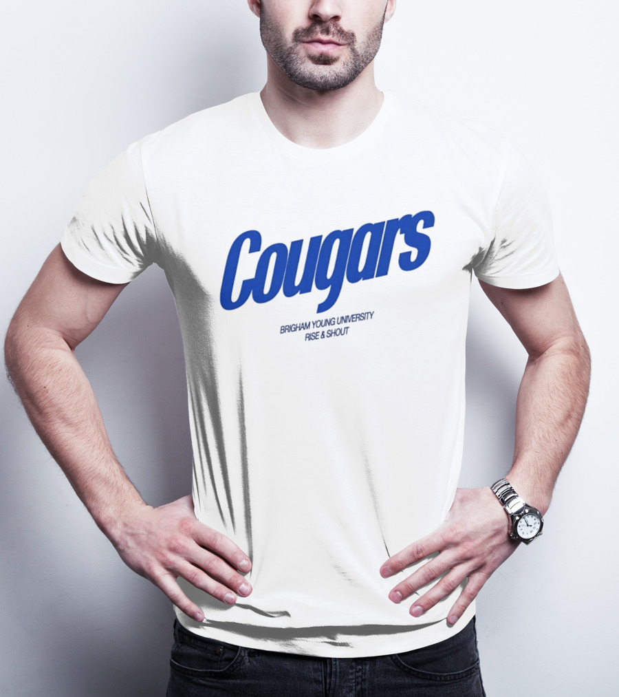 Brigham Young University Cougars Rise Shout T-Shirt