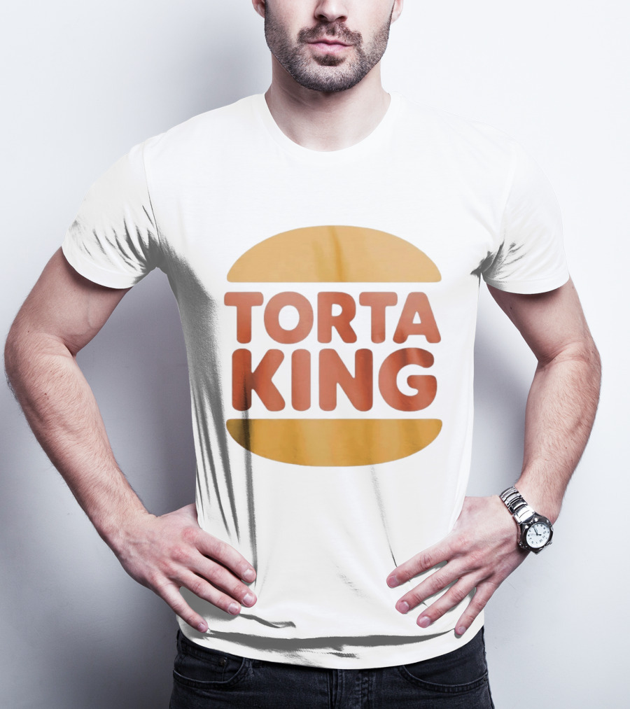 Torta King Burger Mexican Food Sandwich Concept T-Shirt