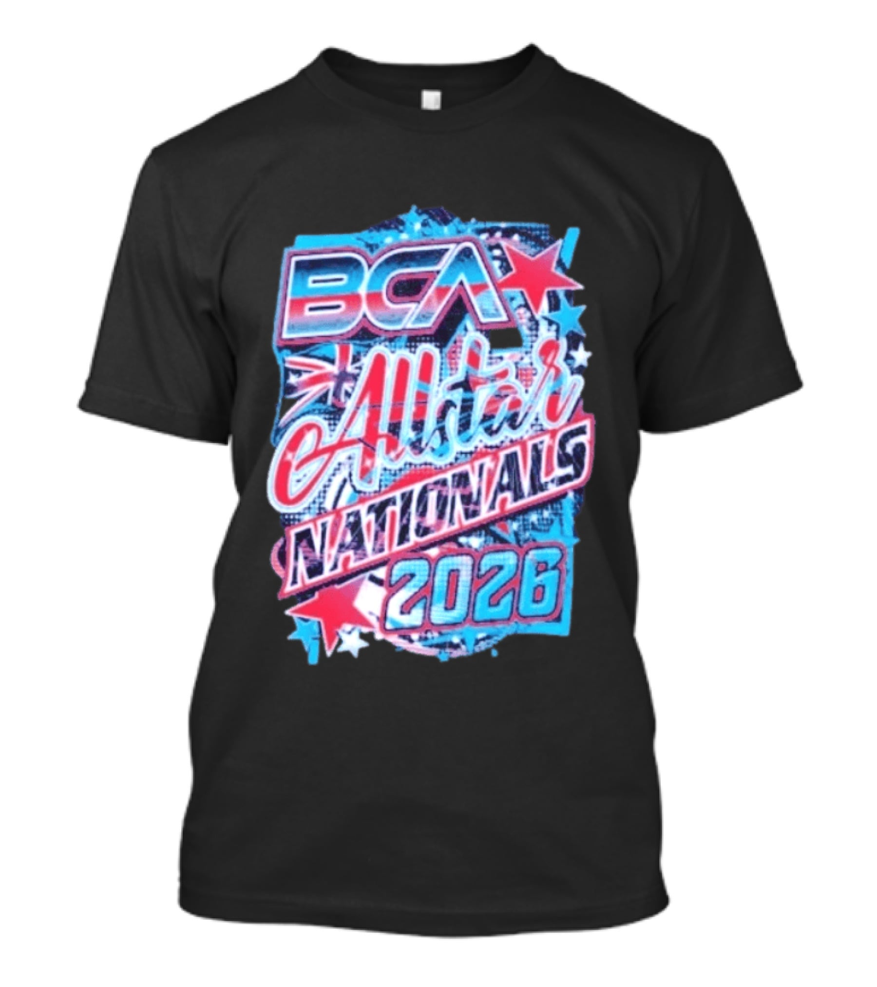 BCA Allstar Nationals 2026 Union Jack Stars T-Shirt
