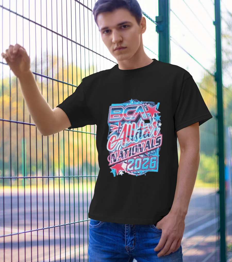 BCA Allstar Nationals 2026 Union Jack Stars T-Shirt