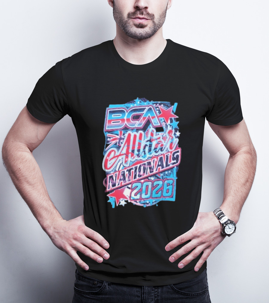 BCA Allstar Nationals 2026 Union Jack Stars T-Shirt