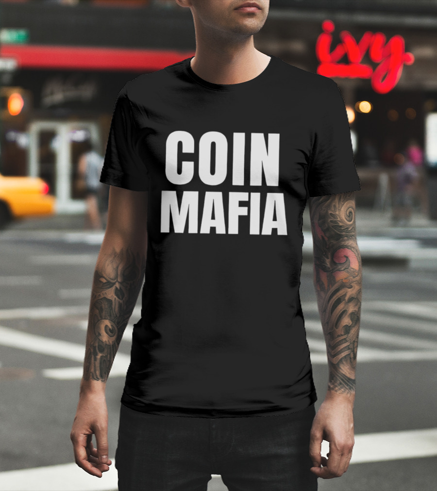Coin Mafia Crypto Investing Finance Trader Cryptocurrency T-Shirt