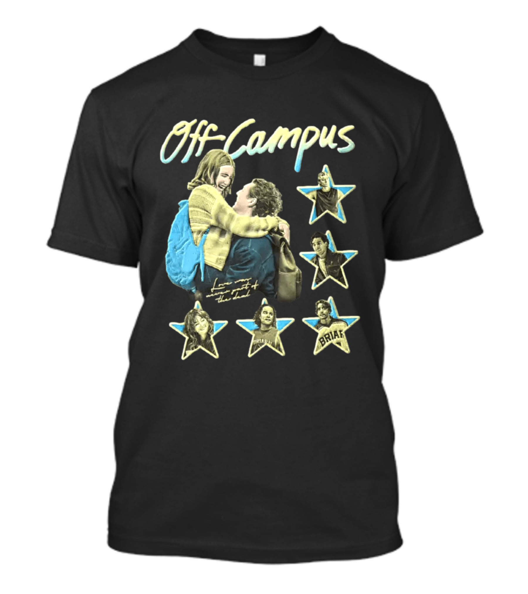 Off Campus Elle Kennedy Love Was Never Part Of The Deal Romance Book Characters T-Shirt
