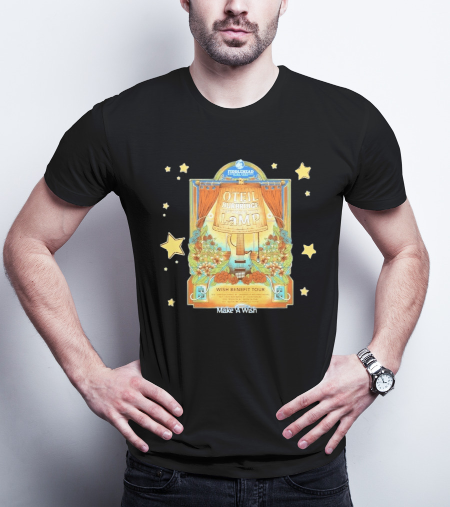 Oteil Burbridge LaMP Wish Benefit Tour Make A Wish Foundation Fiddlehead Brewing Company T-Shirt