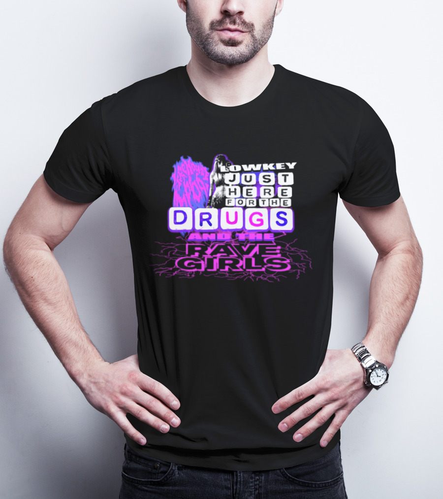 Lowkey Firehouse 666 Drugs Anti Life Rave Girls T-Shirt