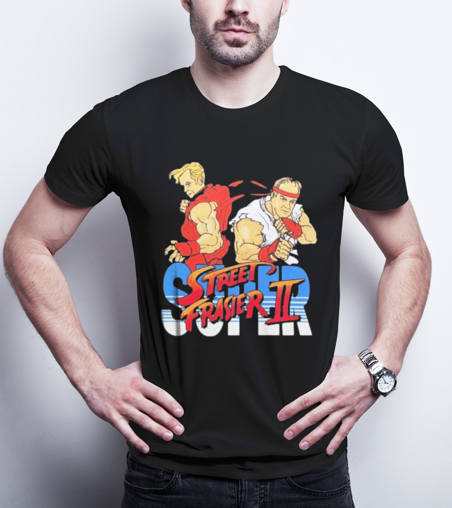 Supper Street Frasier II Retro Fighter T-Shirt