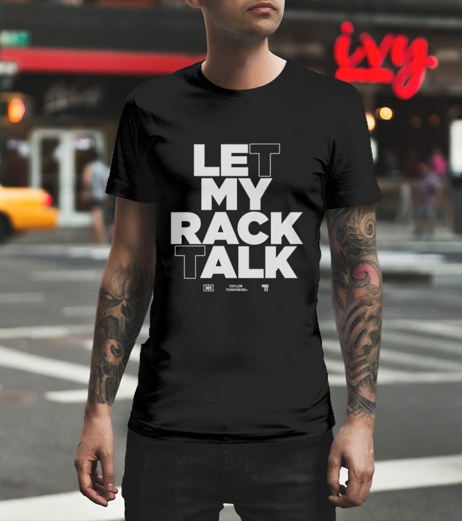Taylor Townsend Let My Rack Talk Tennis Wilson Collaboration T-Shirt