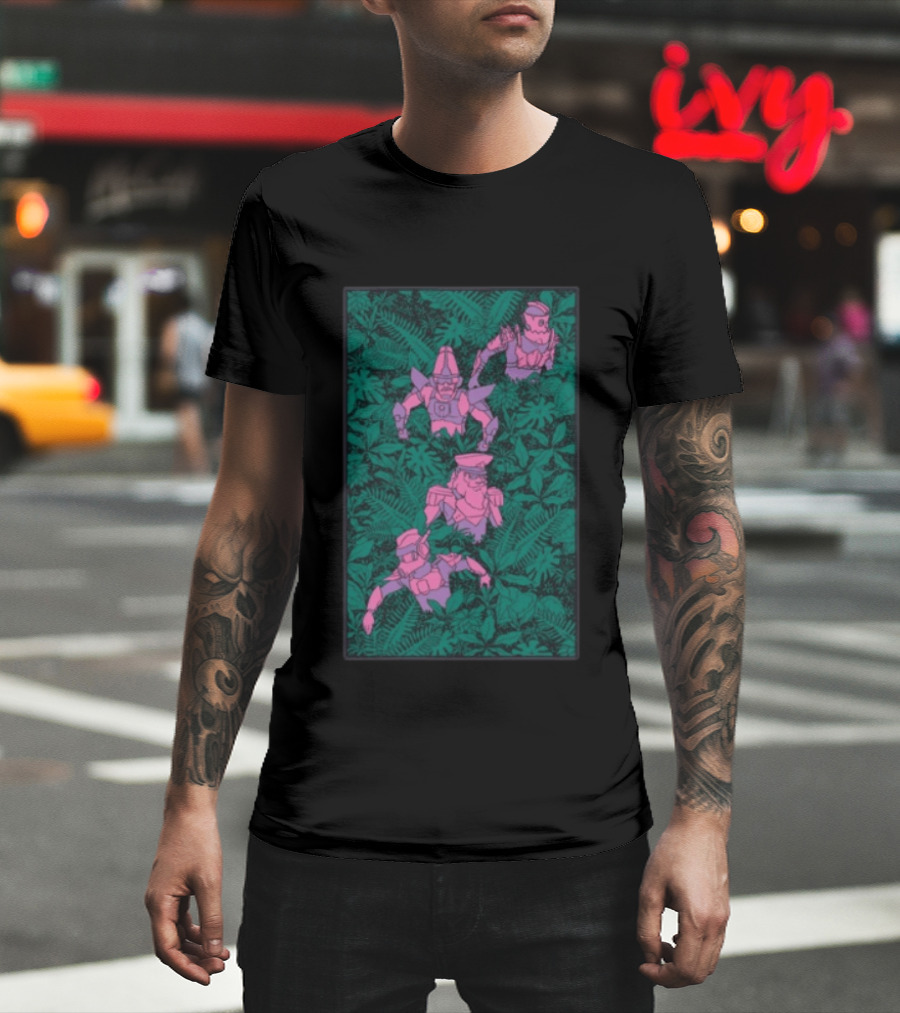Twrp Store Rainforest Zip Up Robot Jungle Adventure T-Shirt