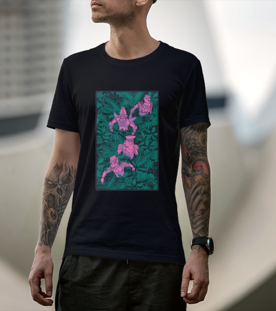 Twrp Store Rainforest Zip Up Robot Jungle Adventure T-Shirt
