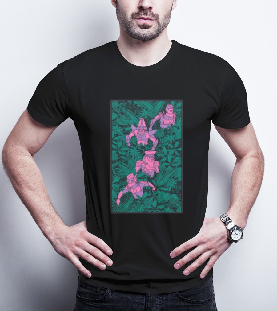 Twrp Store Rainforest Zip Up Robot Jungle Adventure T-Shirt