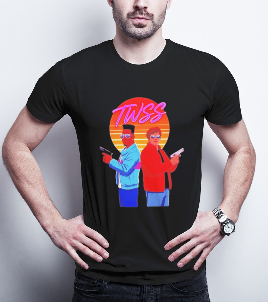 TWSS Will Jamal Retro Sunset Duo T-Shirt