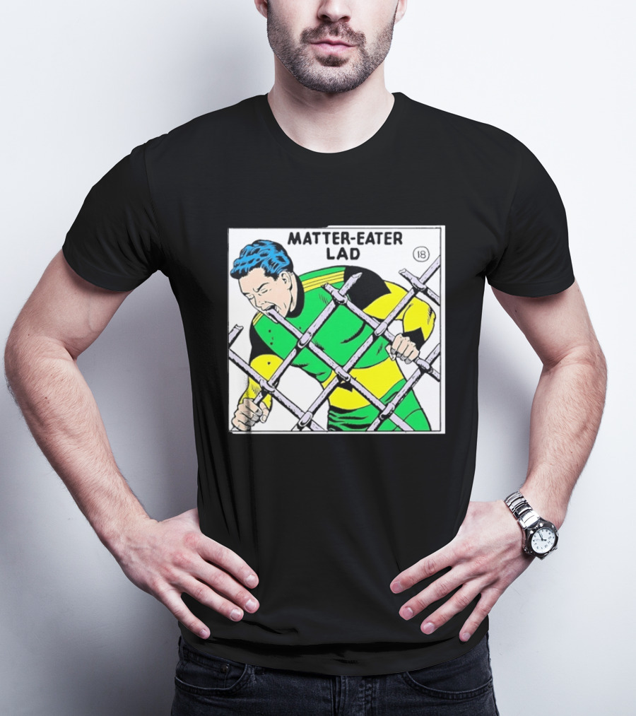 Matter Eater Lad DC Comics Retro Comic Book Panel T-Shirt