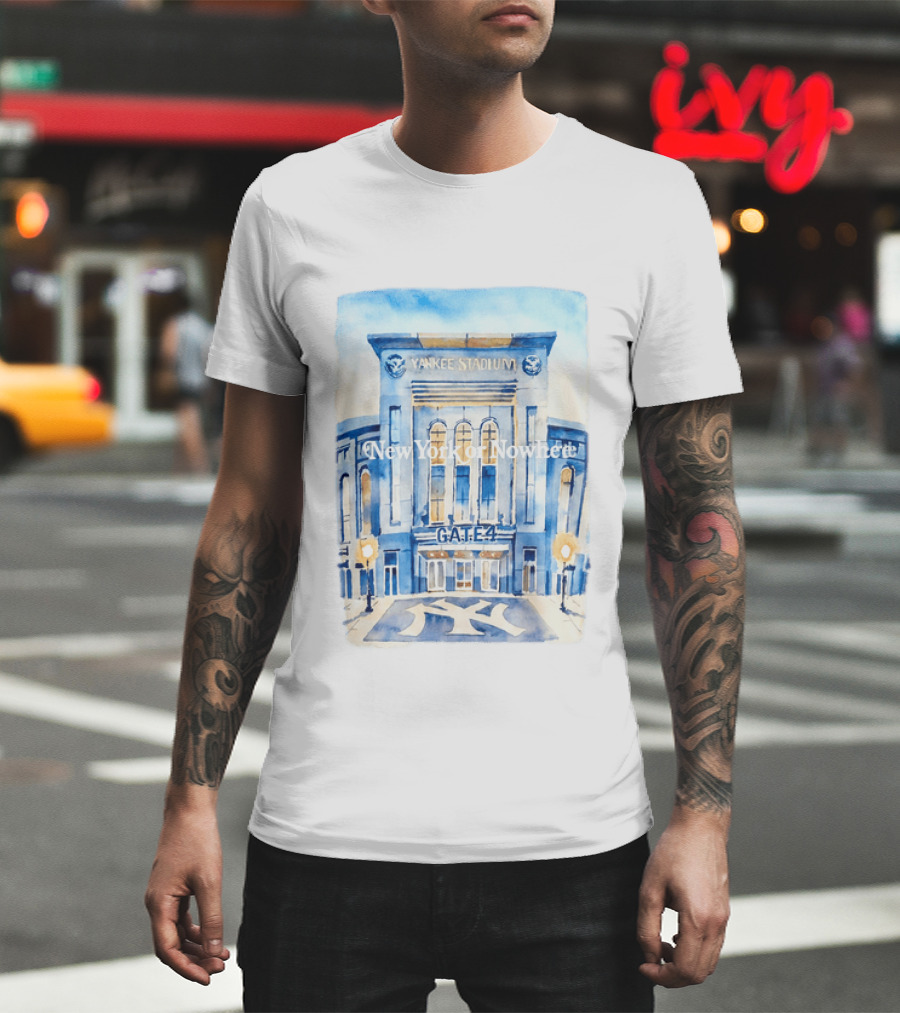2026 New York Or Nowhere Yankee Stadium Gate 4 T-Shirt