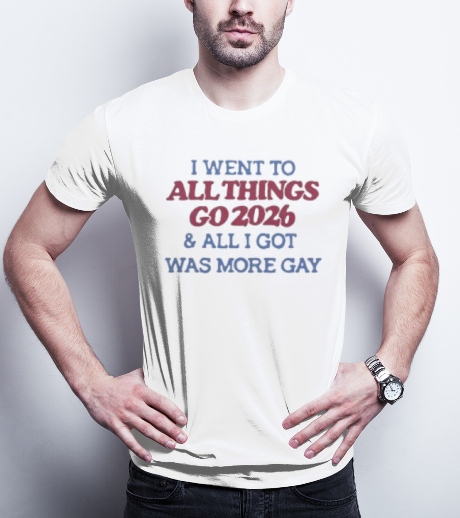 I Went To All Things Go 2023 And All I Got Was More Gay T-Shirt
