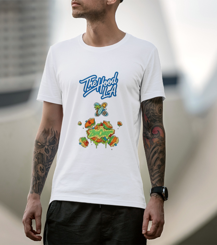 The Hood LA Dodgers Zoocorp Tropical Vibes T-Shirt