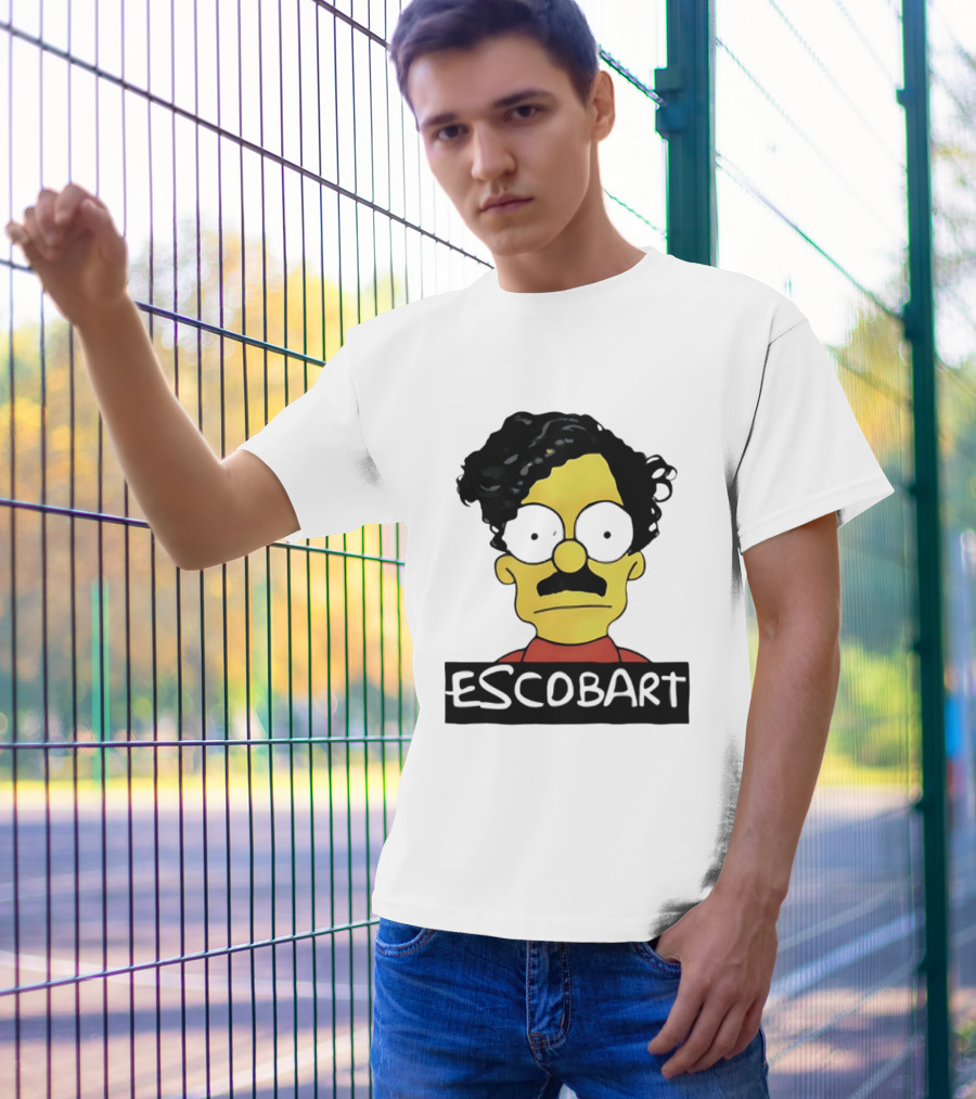 Ned Flanders Escobart Simpsons Mashup T-Shirt