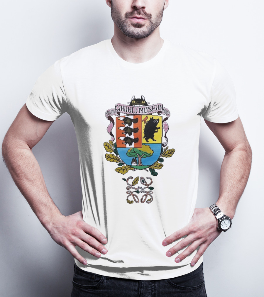 Ghibli Museum Mitaka Crest Totoro T-Shirt