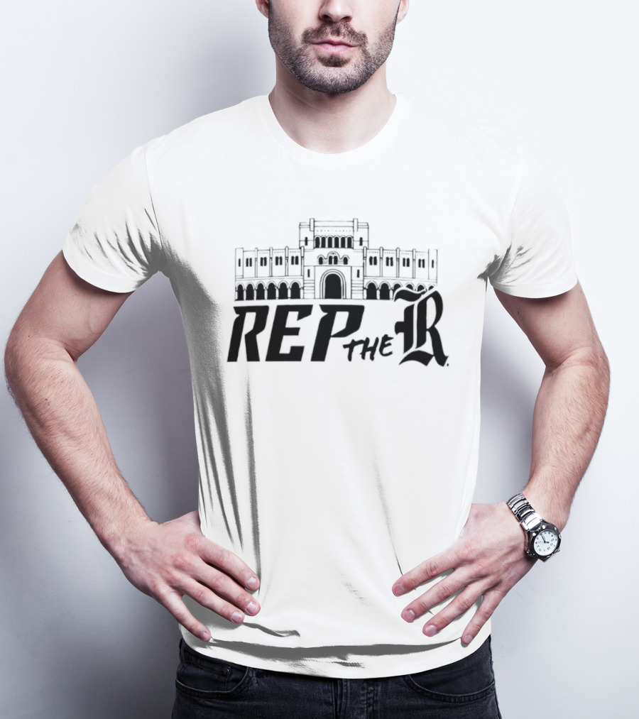 Rep The R Rice University Owls Stadium Campus College Sports T-Shirt