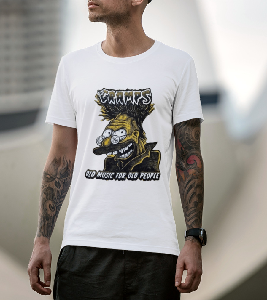 The Gramps Old Music For Old People Simpsons T-Shirt