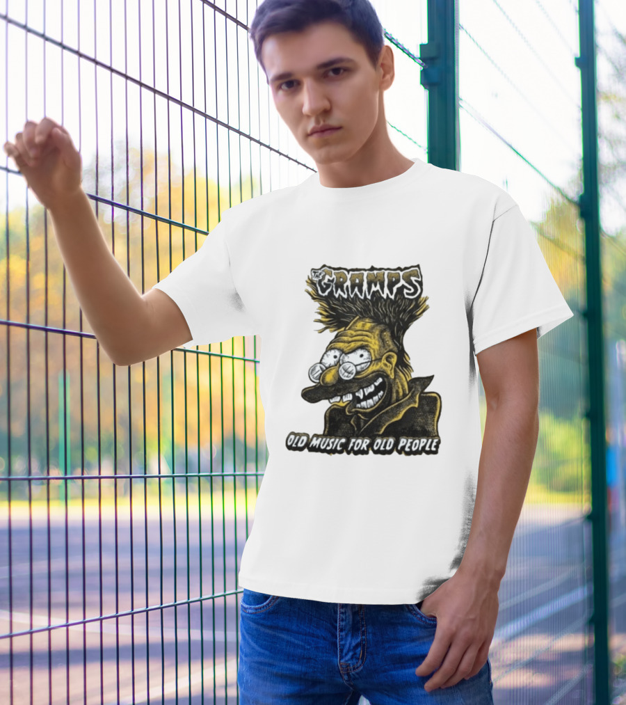 The Gramps Old Music For Old People Simpsons T-Shirt