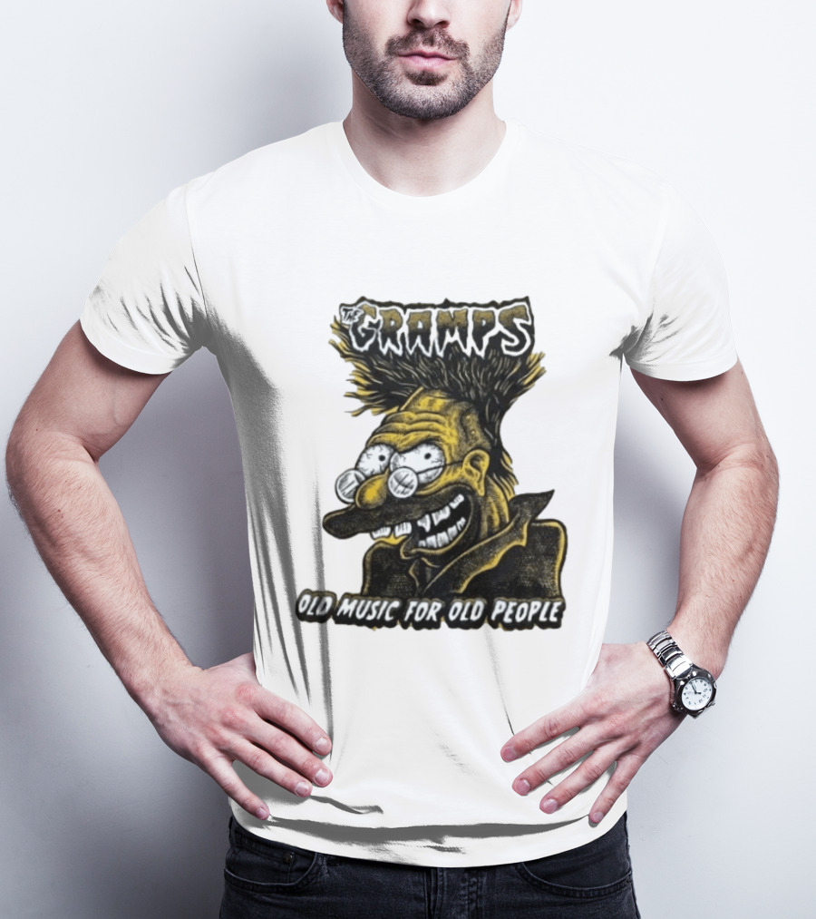 The Gramps Old Music For Old People Simpsons T-Shirt