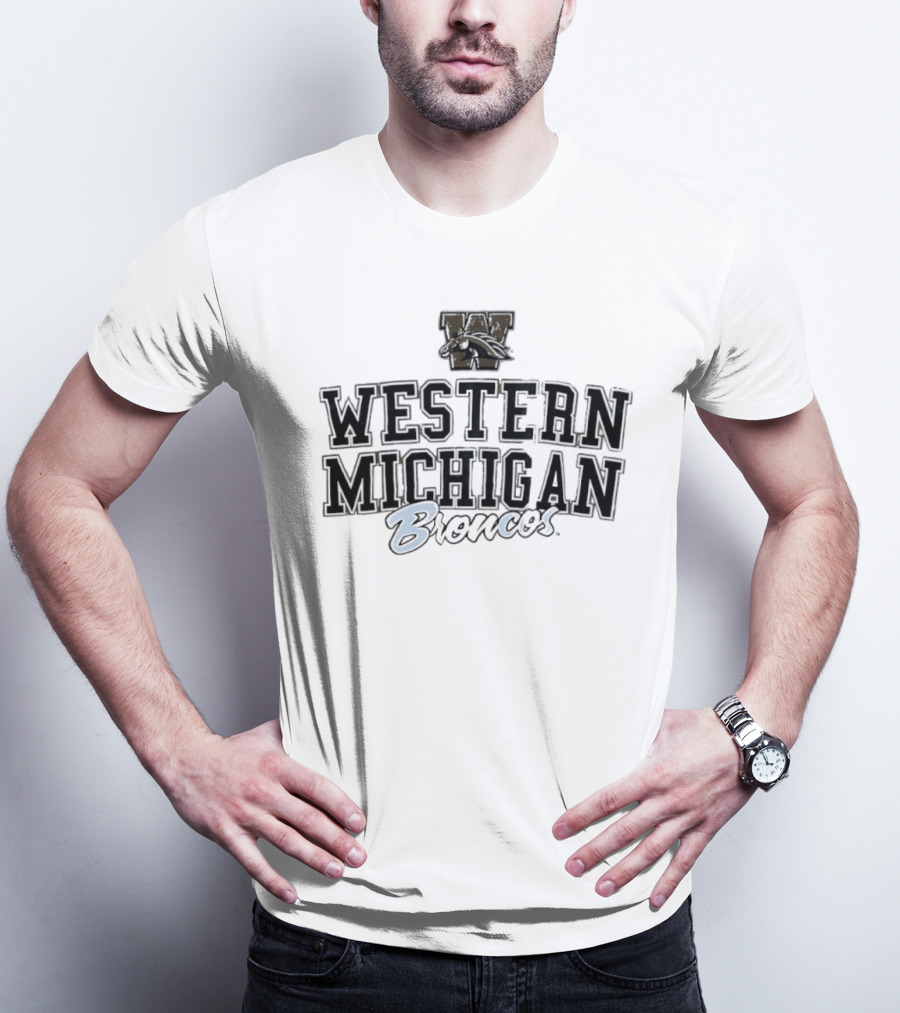 Western Michigan Broncos WMU NCAA College Sports Team T-Shirt